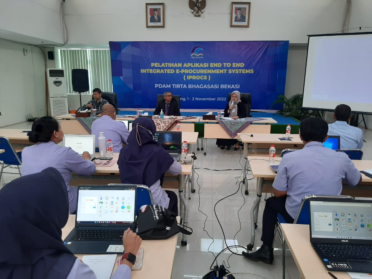 PDAM Tirta Bhagasasi Bekasi Adakan Pelatihan IPROCS - PERUMDA TIRTA ...